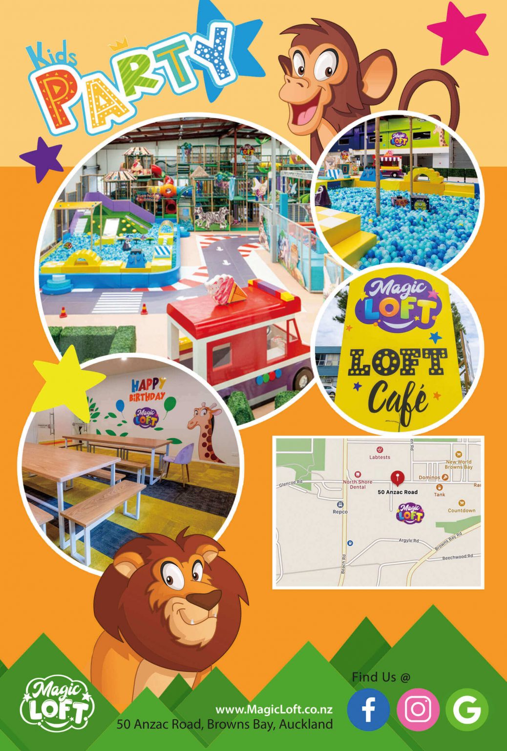 Party Room for Hire – MagicLoft